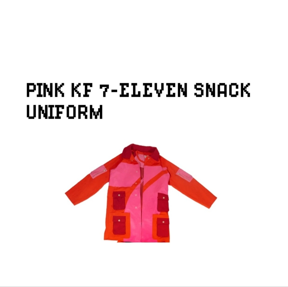 Pink Kerwin Frost 7-Eleven Snack Utility Jacket - Gem